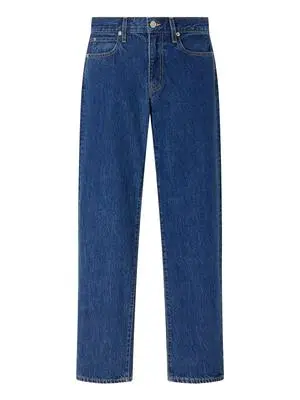 SLVRLAKE Chloe Low-rise Straight-leg Jeans - Blue
