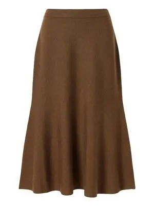 SIMKHAI SIMKHAI Wool Midi Skirt