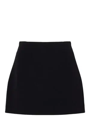 LIBEROWE Vera Wool Mini Skirt - Black