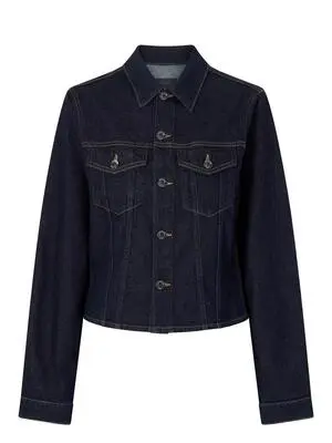 HAIKURE Cherry Denim Jacket - Blue