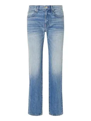 SLVRLAKE Isabel Low-rise Straight-leg Jeans