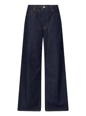 Good American Vintage Low Slung Baggy Denim Jeans - Rinse