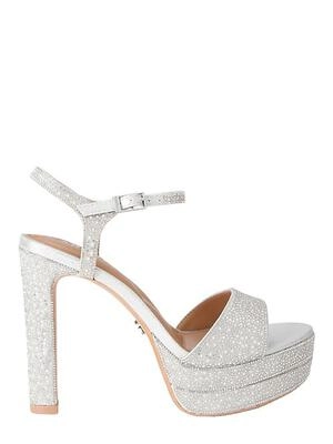Carvela Isadora Platform-heel Woven Sandals - White