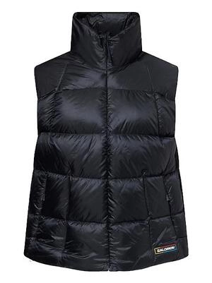 SALOMON Outpulse Funnel-neck Down Gilet Xxl - Deep Black