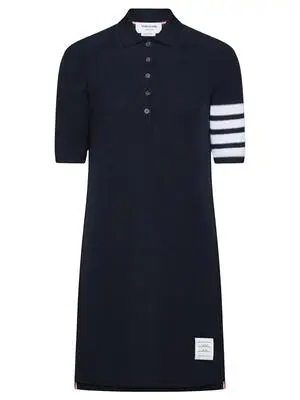 THOM BROWNE Thom Browne 4 Bar Polo Dress
