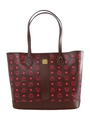 Mcm Liz Vi Shopper Medium Bag 'cinnamon' Brown
