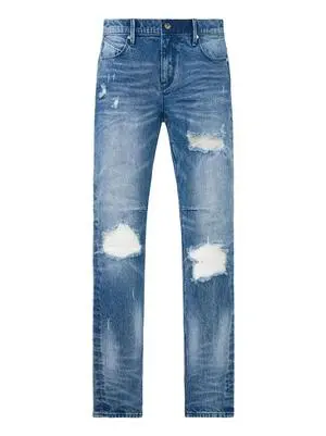 RtA Clayton Distressed Jeans 'medium Washed - Blue