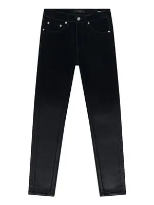 PURPLE BRAND Skinny Flock Denim Jeans - Black