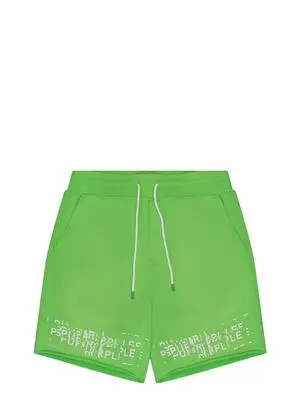 PURPLE BRAND French Terry Sweatshort - Green