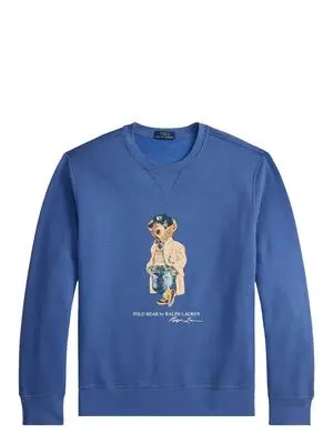 POLO RALPH LAUREN Sweater 'bastille Blue- Hrtg Br'
