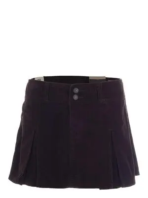 LEVI'S LEVI'S Corduroy Button-Front Mini Skirt