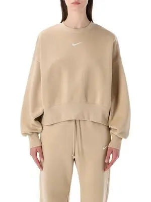 Nike Nike Oversized Phoenix Fleece Sweatshirt - Size S Linen