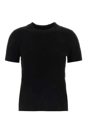 Calvin Klein Rib Knit Crewneck T-shirt - Black