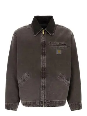 Carhartt Work In Progress Carhartt Wip Men's Denim OG Detroit Jacket Brown