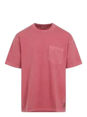 Carhartt Work In Progress Short Sleeve Pocket T-shirt - Red