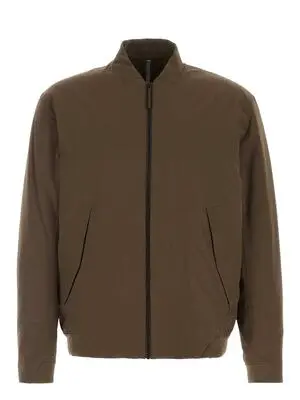 Veilance Stretch Nylon Diode Bomber Jacket - Brown