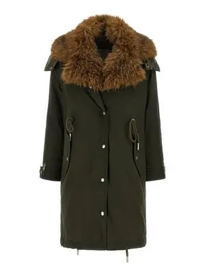 Moncler Halicte' Parka - Green