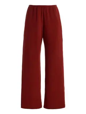 LESET Lauren Jersey Pocket Pants - Red