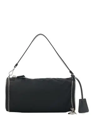 Prada Cylinder Shoulder Bag - Black