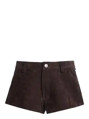 DL1961 X Olympia Of Greece Exclusive Abby Suede Short - Brown