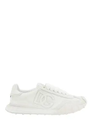Dolce & Gabbana Leather Athletic Sneakers - Multicolor