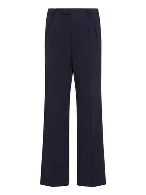 Prada Popeline Pants - Blue