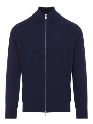 Brunello Cucinelli Brunello Cucinelli Full Zip Cardigan Men Blue