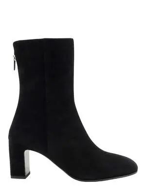 JIMMY CHOO Daze 65 Suede Boots - Black