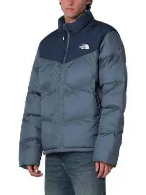 The North Face Saikuru Grey And Navy Recycled Polyester Jacket Grey