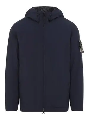 Stone Island Short Parka - Blue