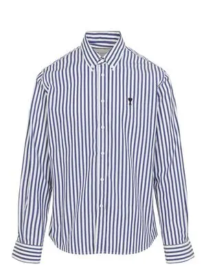 AMI Paris Ami Paris Classic Fit Shirt Men Blue