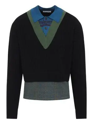 Dries Van Noten Medan Sweater - Black