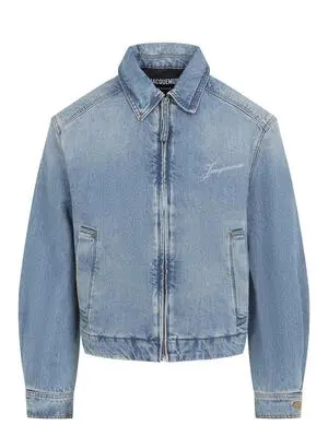 Jacquemus La Veste De-nîmes Canevas Jacket - Blue