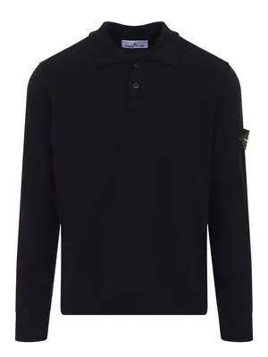 Stone Island Polo Knitwear - Blue
