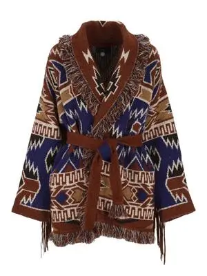 Alanui The Amazing Journey Cardigan - Brown