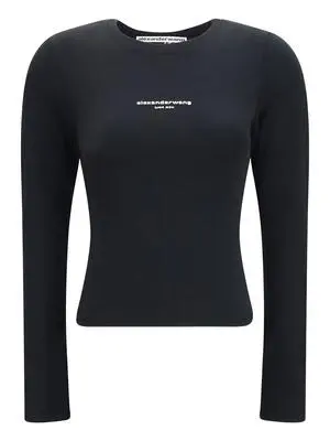 Alexander Wang Logo T-shirt - Black