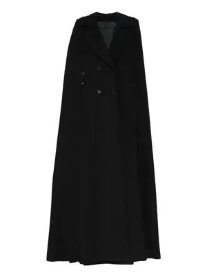 ELIE SAAB Elie Saab Double-Breasted Riding Cape