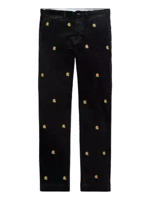 Polo Ralph Lauren Bedford Straight Fit Corduroy Trousers - Black