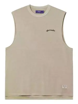 AFTERMATHS Graphic-print Tank Top - Neutrals