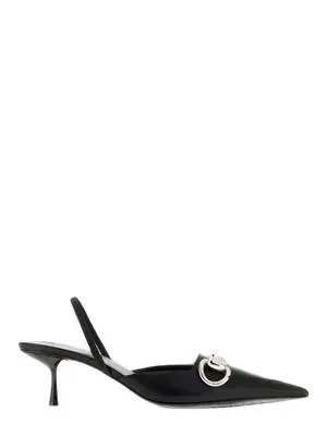 Gucci Gucci Boulevard Slingback Pumps Black