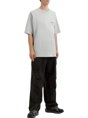 AFTERMATHS Drawstring-waist Cargo Pants - Black