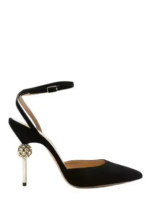 CAMILLA GABRIELI Vittoria Crystal-embellished Pumps