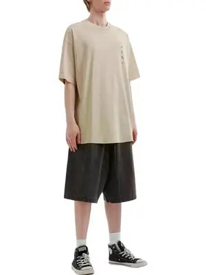 AFTERMATHS Graphic-print T-shirt - Neutrals