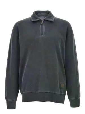 Carhartt Work In Progress Harper Quarter-zip Polo Shirt Grey