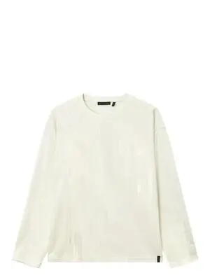 FIVE CM Ribbed Patchwork T-shirt - Neutrals