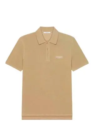 Givenchy Polo In Cotton With Paris Gros Grain - Neutrals