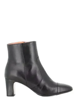 TASSINARI Leather Cap-toe Boots - Black