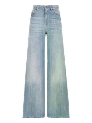 CHLOÉ Chloé High-Rise Wide-Leg Denim Jeans