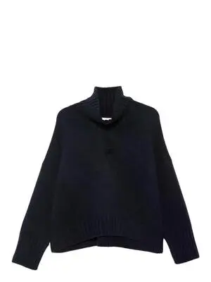 SOFT GOAT Soft Goat Roll-Neck Ribbed-Trim Sweater