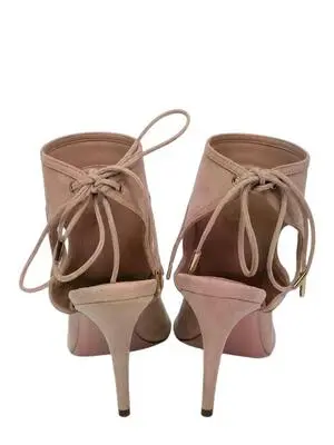 AQUAZZURA Sexy Thing Cutout Sandals - Neutrals
